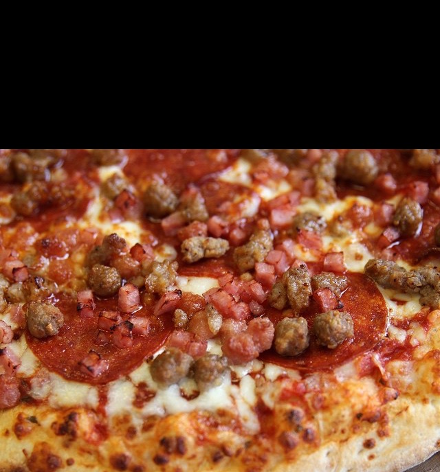 Meat Lovers – Flying Pizza